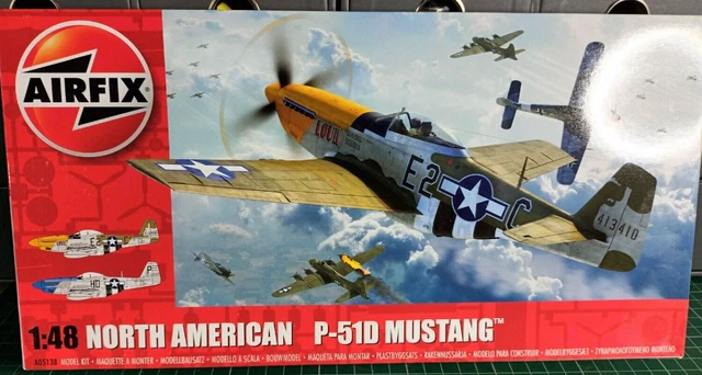 AIRFIX NORTH AMERICAN P-51D Mustang (Us Air Force) 1:48 (A05138) £19.99 ...
