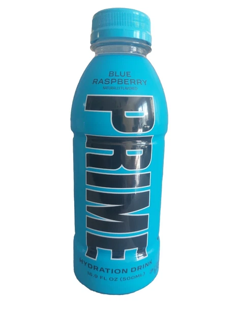 PRIME HYDRATION DRINK BLUE RASPBERRY FLAVOR 2 - 16.9OZ BOTTLE - New ...