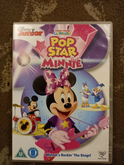 DISNEYS MICKEY MOUSE Clubhouse Pop Star Minnie Dvd Sealed 5 Episodes ...