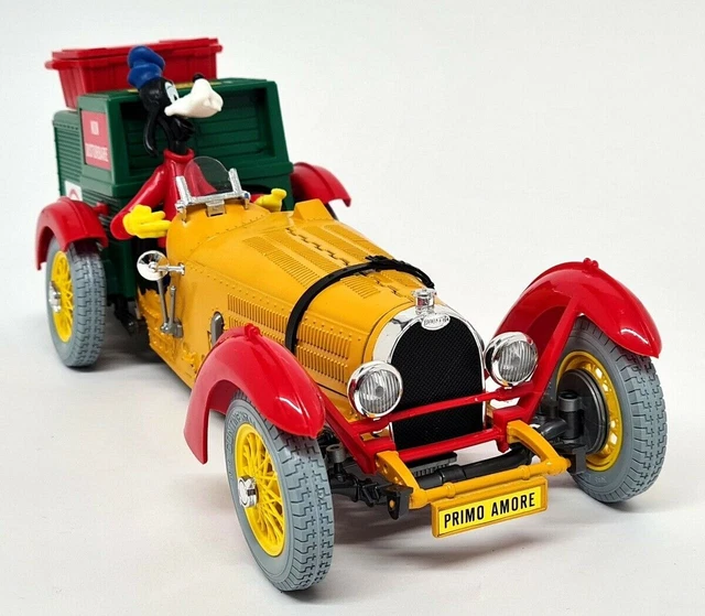 BURAGO 1/18 - Pippo Goofy Dingo Walt Disney In Bugatti Yellow 8005 ...