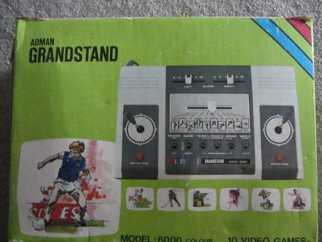 GRANDSTAND 6000 VINTAGE video game console £11.00 - PicClick UK