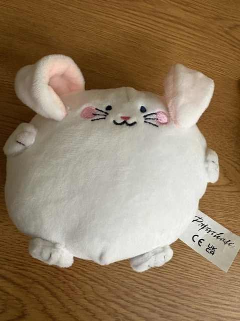PAPERCHASE CUTE WHITE Bunny Plush Soft Toy £1.17 - PicClick UK