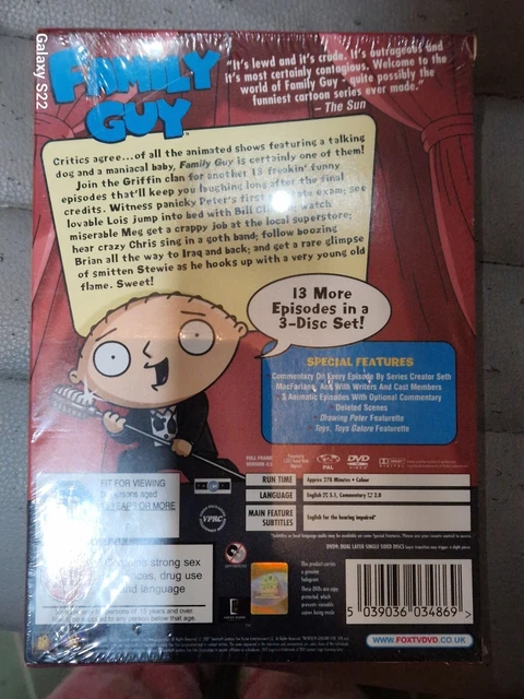 FAMILY GUY SEASON Six Series 6 Box Set Fox Uk Dvd New And Sealed EUR 9 ...