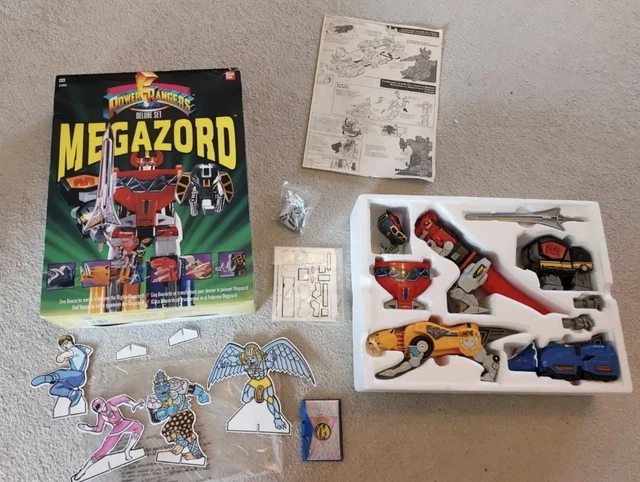 VINTAGE MIGHTY MORPHIN Power Rangers Original Dino Megazord 1993, 100 % ...