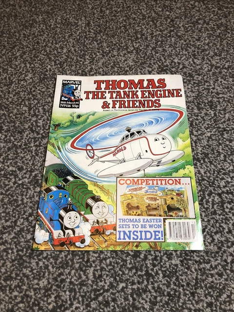 THOMAS THE TANK Engine & Friends Magazine Comic Vintage 1992 No: 116 £ ...