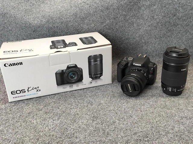 CANON EOS KISS X9 Double Zoom Kit Digital Slr $1,349.31 CANON EOS KISS X9 Double Zoom Kit Digital Slr $1,349.31