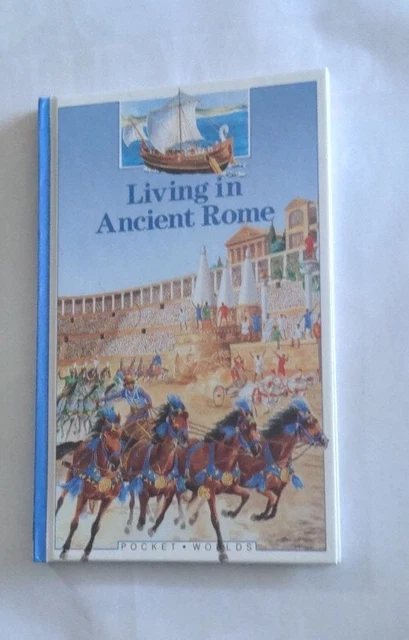 LIVING IN ANCIENT Rome by Claude Moatti, Odile Bombarde hardback book £ ...