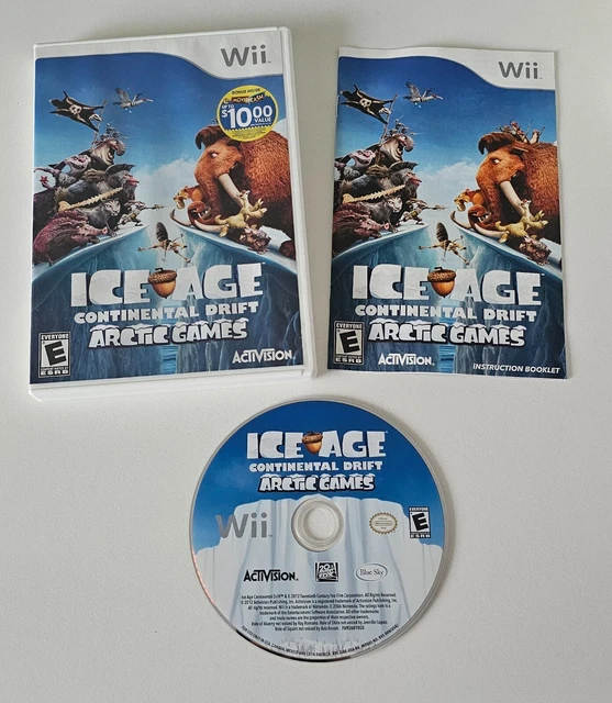 ICE AGE: CONTINENTAL Drift - Arctic Games (Nintendo Wii, 2012) | CIB ...