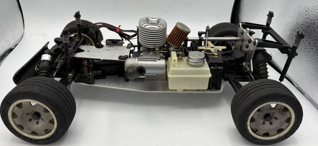 FOR PARTS KYOSHO engine car 4WD chassis vintage rare £144.16 - PicClick UK