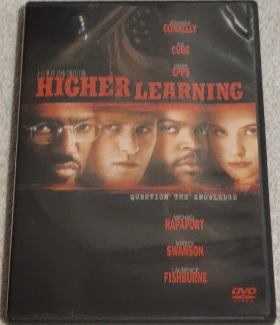 HIGHER LEARNING (DVD, 1995, Widescreen) Ice Cube, Jennifer Connelly ...