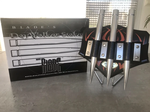 MARVEL UNITED CUTLERY Blade Daywalker Stakes Life Size Replicas No ...