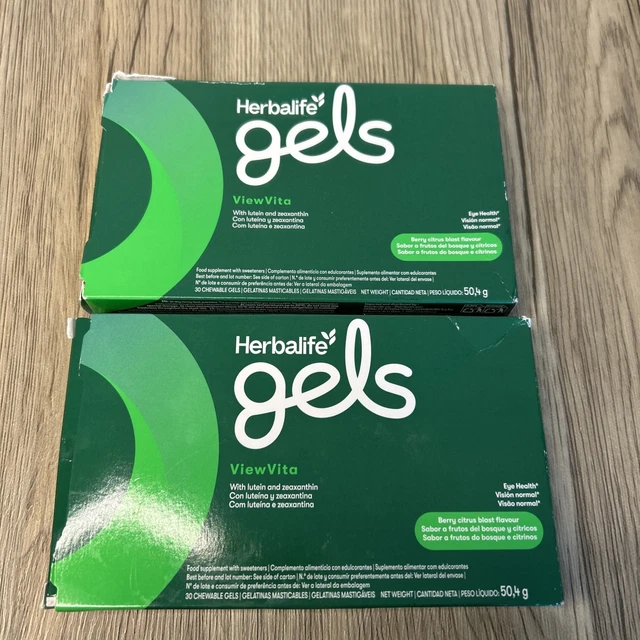 X2 HERBALIFE GELS - ViewVita Berry Citrus Blast 30 Chewable Gels Exp 06 ...