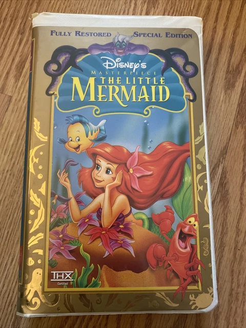 DISNEY’S THE LITTLE Mermaid VHS Video Tape Masterpiece Collection ...