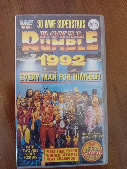 WWF - ROYAL Rumble 1992 (VHS, 1992) £5.00 - PicClick UK