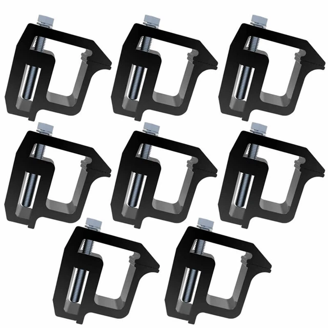 (8) TRUCK CAP MOUNTING CLAMP Heavy Duty Topper Camper Shell for Tite ...