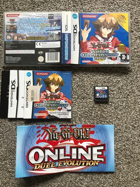 YU-GI-OH! WELTMEISTERSCHAFT 2007 Nintendo DS SPIEL MIT HANDBUCH DS DSI ...