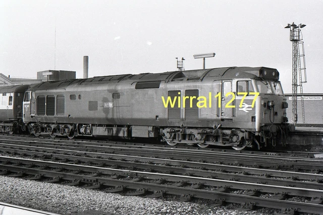 ORIGINAL B&W RAILWAY negative Class 50 50045 at Bristol £3.00 - PicClick UK
