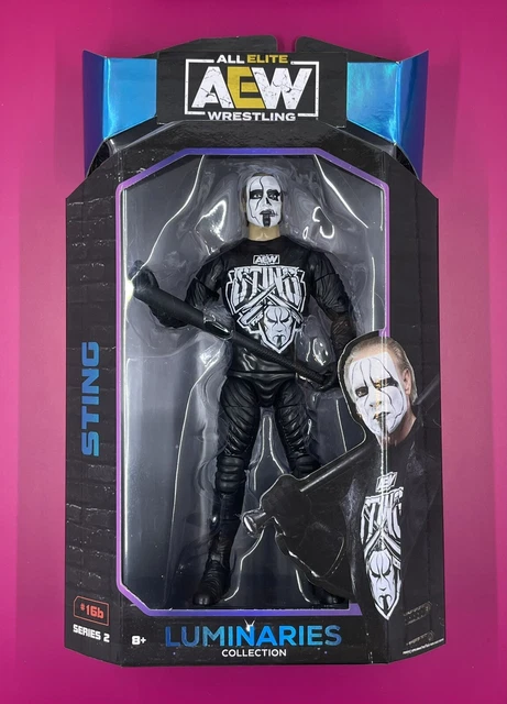 NEUVE 2022 AEW Sting Luminaries #16B Series 2 Figurine Walmart exclusive LIVRAISON RAPIDE EUR 33 ...