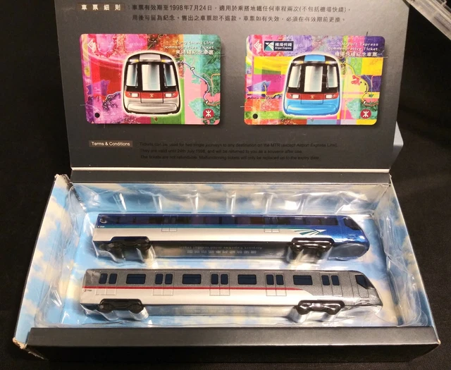 MTR HONG KONG Special Edition Miniature Trains Airport Express & Tung ...