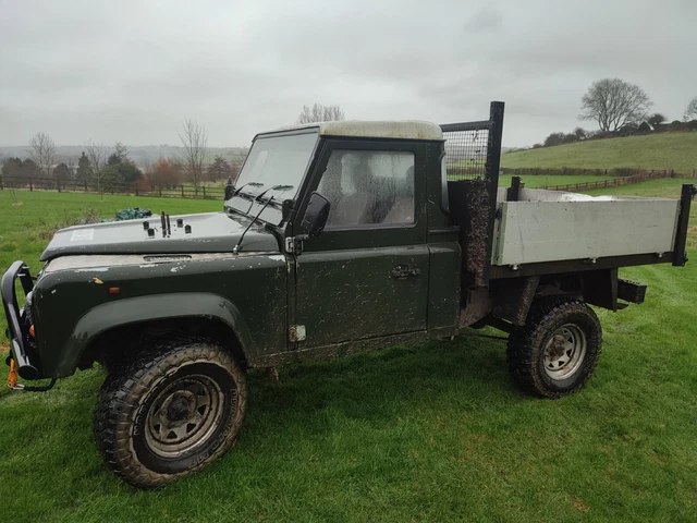 LAND ROVER DEFENDER 110 300tdi tipper £7,000.00 - PicClick UK