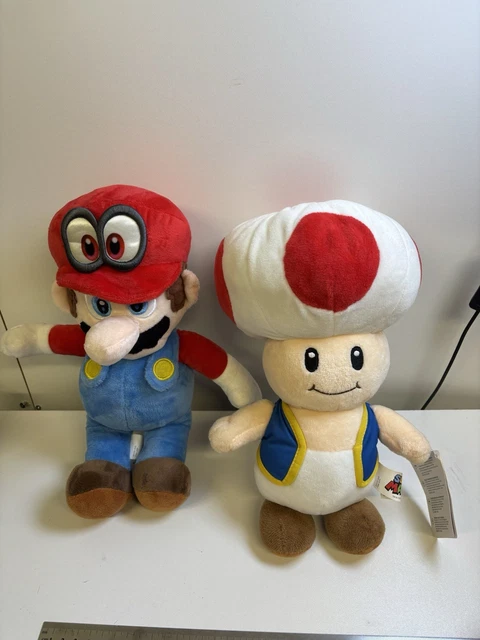 SUPER MARIO ODYSSEY Plush & Toad Plush Nintendo £14.99 - PicClick UK