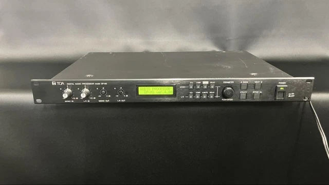 TOA DP-M3 DIGITAL Audio Processor Parametric Equalizer Compressor Used ...