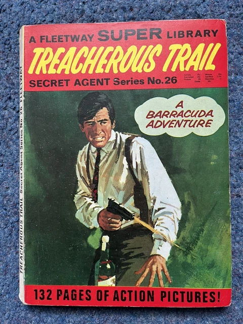 FLEETWAY SUPER LIBRARY Comic Secret Agent Batch Of 7 Comics £115.00 ...