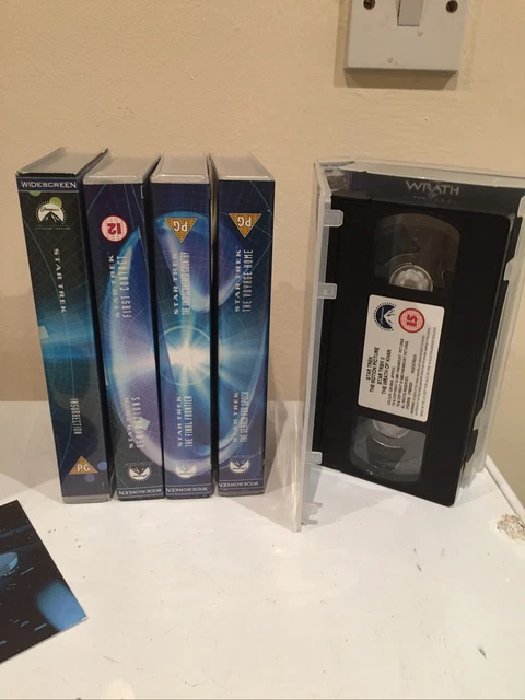 STAR TREK MOVIE Collection Widescreen Vhs Tapes Ebay £7.99 - PicClick UK