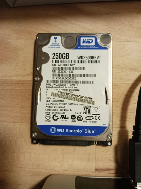 STATION D'ACCUEIL DISQUE dur externe FREECOM + disque dur WD SCORPIO ...