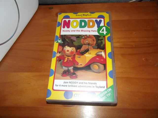 NODDY 4 NODDY AND THE MISSING HATS BBC VIDEO PAL VHS VIDEO KIDS ...