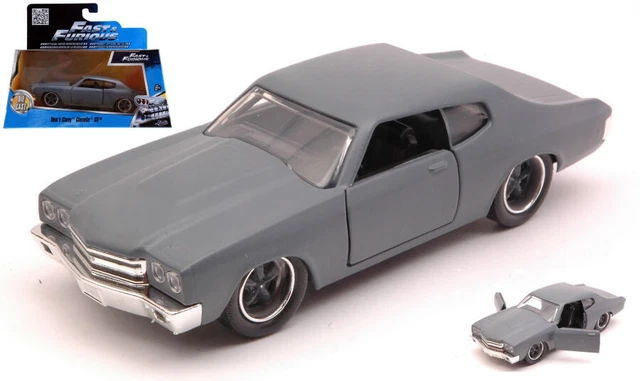MODELLAUTO AUTO DOM S CHEVY CHEVELLE SS 1970 Grau Fast & Furious 1:32 ...