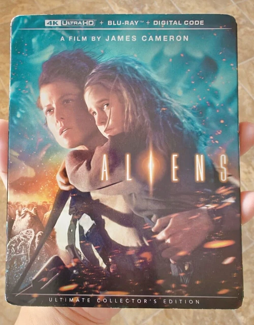 ALIENS (U.S. 4K Ultra HD +Blu-ray +Digital, with SLIPCOVER, 1986) James Cameron £37.97 - PicClick UK