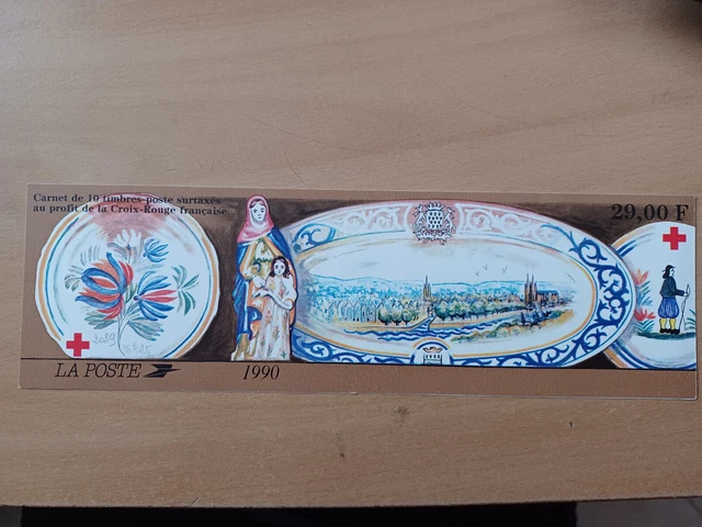 CARNET CROIX ROUGE 1990 Neuf ** Non Plie - Etat Luxe EUR 3,00 - PicClick FR