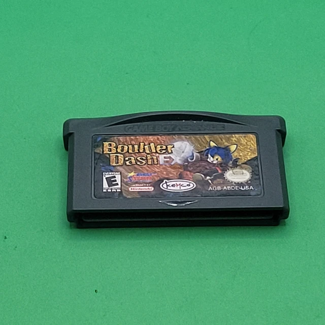 BOULDER DASH EX (Nintendo Game Boy Advance, 2002) - Cart Only $25.99 ...