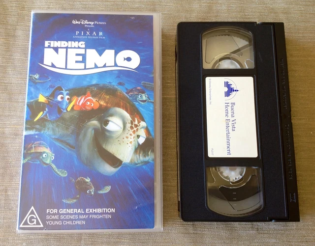 FINDING NEMO WALT Disney Classic VHS Kids Video Cassette Movie With ...