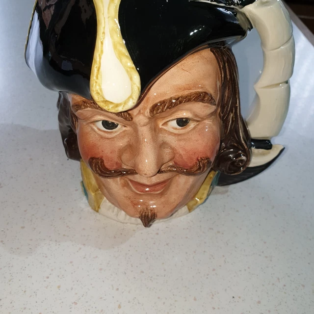 ROYAL DOULTON LARGE Character Toby Jug Captain Henry Morgan D6467 1957 ...