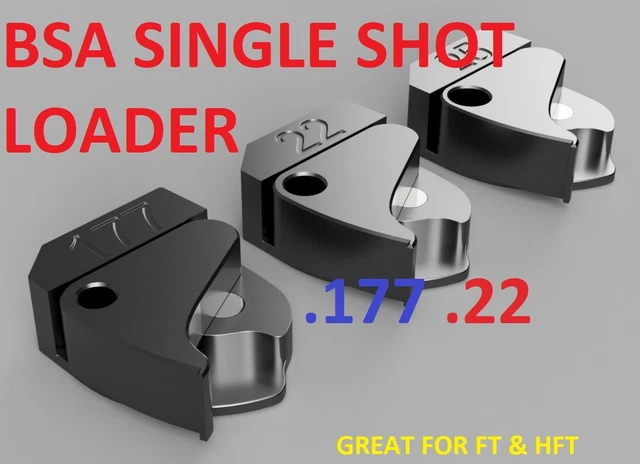 BSA ULTRA SCORPION R10 etc single shot tray loader .177 .22 .25 ...