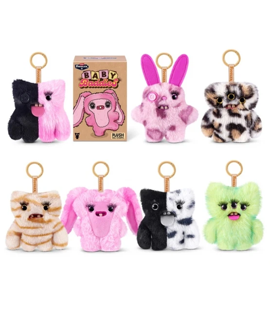 FUGGLER BABY BADDIES Fugg by ZURU Keyrings Styles Vary £16.99 - PicClick UK