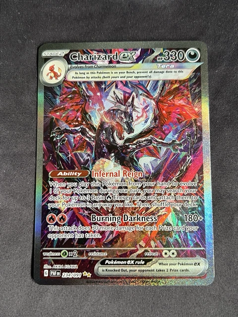 POKEMON CHARIZARD EX 234/091 Special Illustration Rare Paldean Fates £ ...