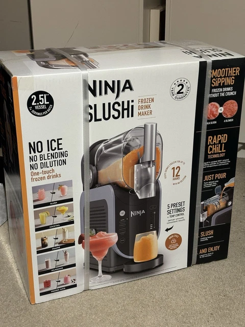 NINJA SLUSHI FROZEN Drink Maker FS301UK Ice Slush Machine - Brand New ...