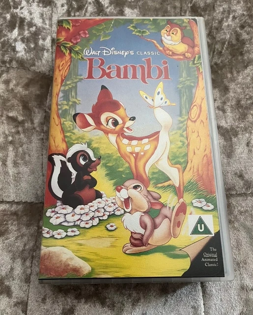 BAMBI BLACK DIAMOND Edition Walt Disney Classics (VHS, 1989) £15.27 ...
