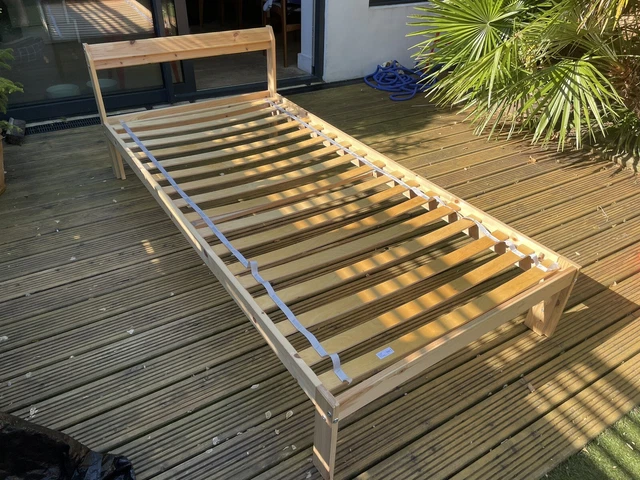 NEIDEN SINGLE BED frame IKEA, V Good Condition £15.00 - PicClick UK