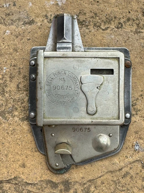 BELL PUNCH CO. Bus Coach Railway Conductor Ticket punch machine clippy ...