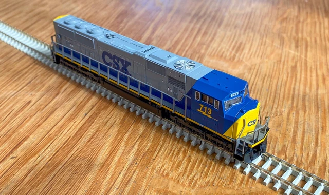 KATO N GAUGE #176-6307 SD70MAC locomotive CSX. £64.95 - PicClick UK