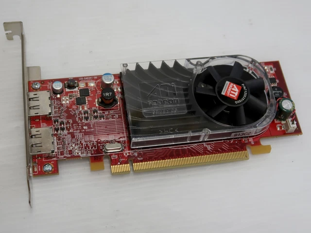 ATI RADEON HD 3470, 256MB DDR2, 64 BIT, 2 x Display Ports, Dell 0W459D ...