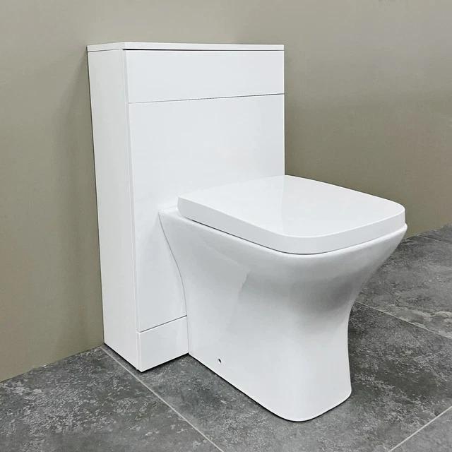 COMPACT WC UNIT With Concealed Cistern With Optional Gina Square Toilet ...