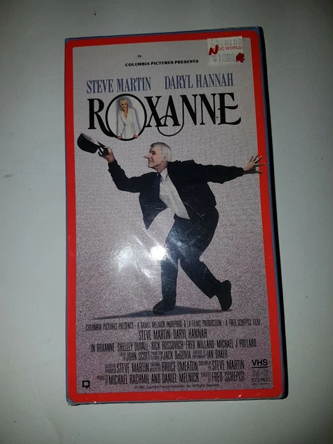 NEW ROXANNE VHS Steve Martin Daryl Hannah UPS 5-Day Shipping w ...