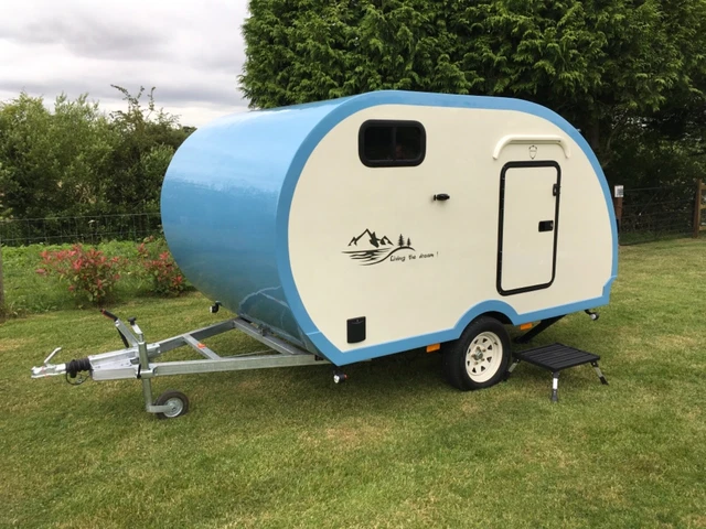 TEARDROP, CARAVAN, CAMPER trailer, off grid, go pod, meraki £15,000.00 ...