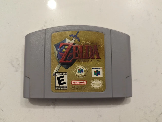 LEGEND OF ZELDA: Ocarina of Time (Nintendo 64, 1998) Cartouche ...