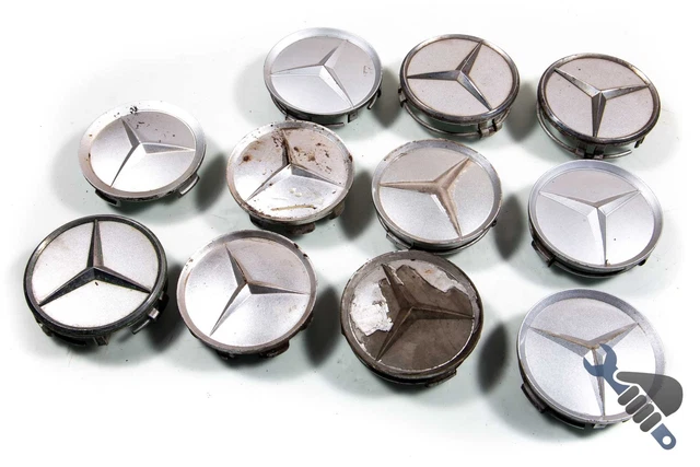 MERCEDES FELGENDECKEL NABENDECKEL Radkappen Naben Deckel Alufelgen ...